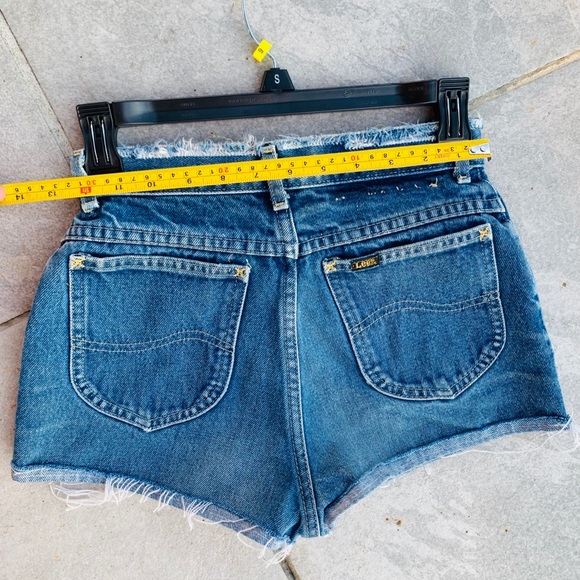 Lee | Shorts | Lee Distressed Destroyed Wide Leg Hirise Shorts | Poshmark